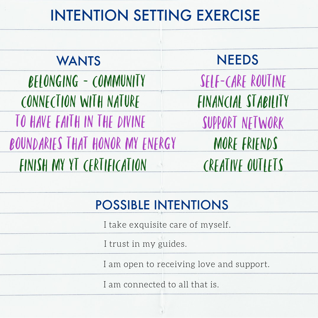 A Guide to Intention Setting – Ann Grace Yoga